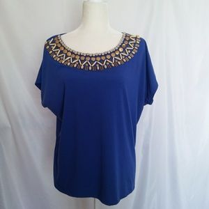 Ruby Rd. | Tops | Ruby Rd Xl Blouse With Beading Detail | Poshmark